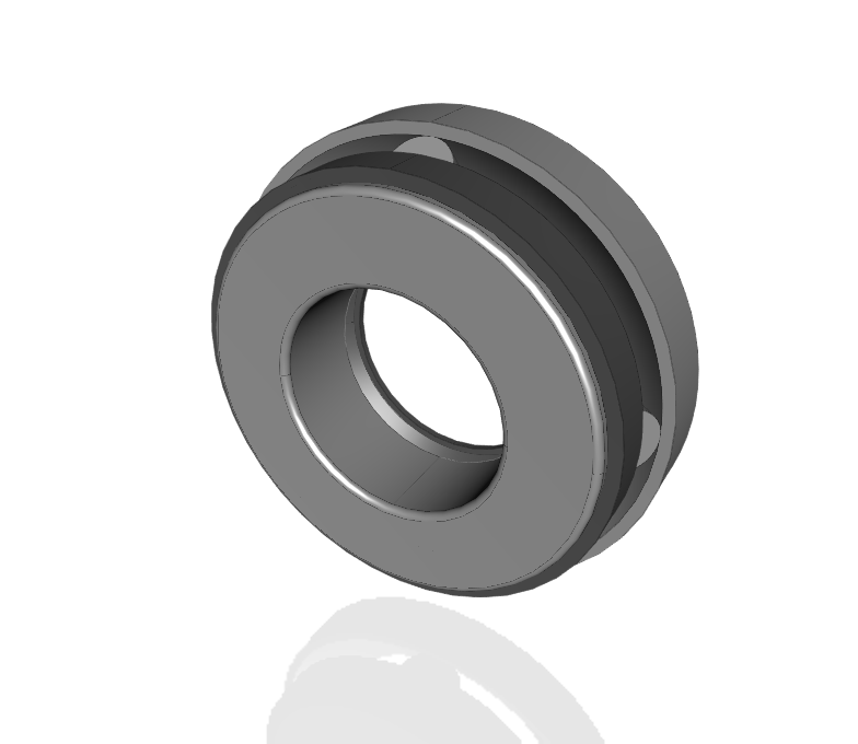 FAG 29424-E1-XL Axial Thrust Spherical Roller Bearing – borecode